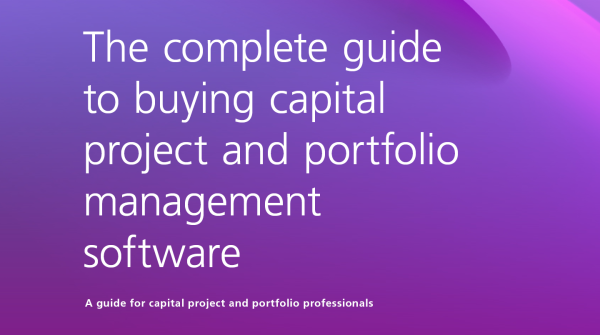 Guide: buying capital project portfolio management software - CAPEXinsights